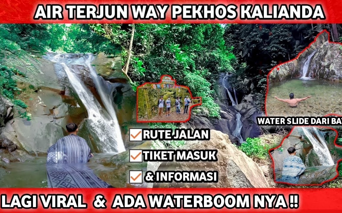 Eksotisme dan Keindahan Alam Kaki Gunung Rajabasa di Cecakha Way Pekhos ...